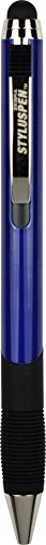 Zebra StylusPen Retractable Ballpoint Pen, Medium Point, 1.0mm, Black Ink, Midnight Blue Barrel, 1-Count