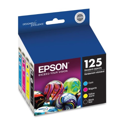 Epson America Inc. Products - Ink Cartridge, Workforce, Assorted - Sold as 1 PK - Ink cartridge is designed for use with Epson Workforce 125, 127, 320, 323, 325, 420, 520, and NX625.