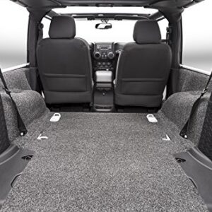 Bedrug - Jeep Cargo Kit | 2007 - 2010 Jeep Wrangler JK 2 Door, Cargo Liner w/ Tailgate & Tub Liner | Grey - 5 pc. | BRJK07R2