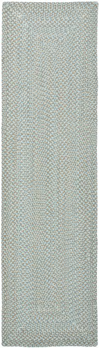 SAFAVIEH Braided Collection 2'3" x 6' Multi BRD170A Handmade Country Cottage Reversible Cotton Runner Rug