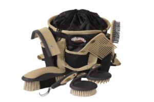 weaver leather grooming kit, black/beige, 65-2055-bk