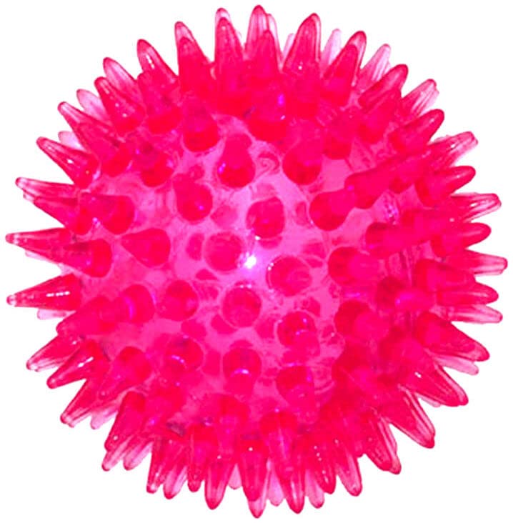 PetSport 2" Gorilla Spiky Ball Floating Dog Toy - Small | Vanilla Scented Super Durable TPR Rubber | Ultra Light, Strong & Bouncy | Play Fetch with Your Pet, Colors Will Vary