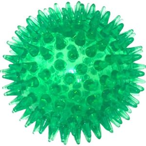 PetSport 2" Gorilla Spiky Ball Floating Dog Toy - Small | Vanilla Scented Super Durable TPR Rubber | Ultra Light, Strong & Bouncy | Play Fetch with Your Pet, Colors Will Vary