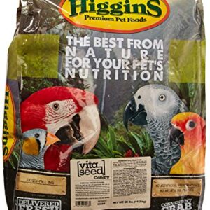 Higgins 466164 Vita Seed Canary Food For Birds, 25-Pound