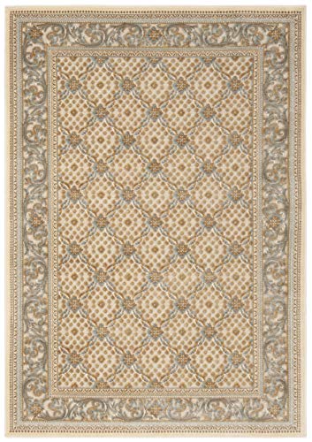 SAFAVIEH Paradise Collection Accent Rug - 3'3" x 4'7", Creme, Oriental Viscose Design, Ideal for High Traffic Areas in Entryway, Living Room, Bedroom (PAR04-404)