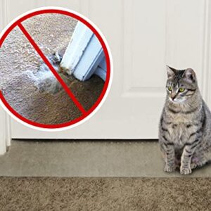 KittySmart Carpet Scratch Stopper Stop Cats from Scratching Carpet at Doorway Instantly, 5 Year Warranty, Ready for Immediate Use - Requires No Cutting, Modification, Hooks, Tape or Fasteners