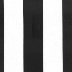 54'' deck stripe black/white indoor outdoor fabric by the yard