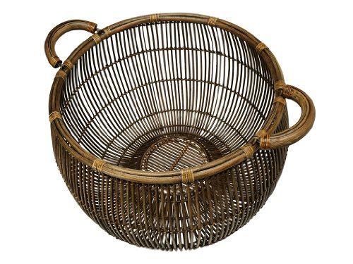 KOUBOO Large Open Weave Rattan Storage Basket