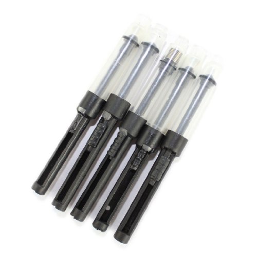 5 PCS Jinhao Fountain Pen Deluxe Ink Converter, Push-in Style