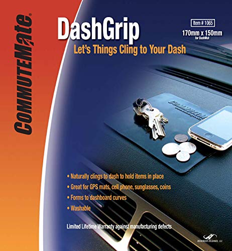 Heininger 1062 CommuteMate DashGrip Cell Phone Holder, (Pack of 2), Black