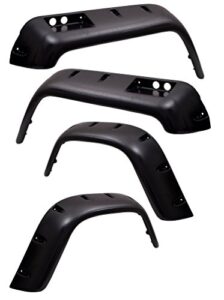 rugged ridge | all terrain fender flare kit, 4.75 inch, 6 piece | 11633.20 | fits 1976-1986 jeep cj