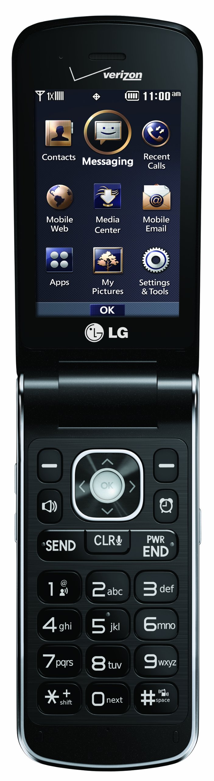 LG Exalt, Black (Verizon Wireless)