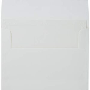 Strathmore 105-680 Photo Mount Cards, White Decorative Embossed Border, 100 Cards & Envelopes