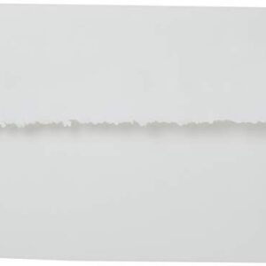 Strathmore 105-680 Photo Mount Cards, White Decorative Embossed Border, 100 Cards & Envelopes