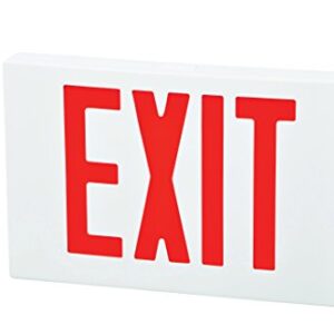 Fulham FHEX21WREM FireHorse LED Thin Profile Emergency Exit Sign, White