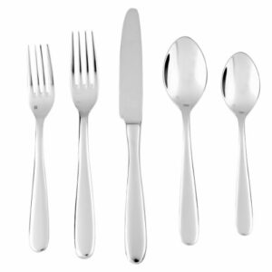 Fortessa Grand City 18/10 Stainless Steel Flatware Ice Cream Spoon, Set of 12