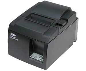 bluestar 39461110 star micronics, tsp143u gry, thermal, printer, 2 color, cutter, includes usb cab