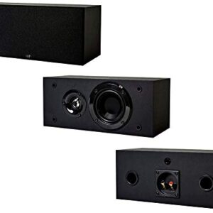 Monoprice 10565 Premium 5.1 Channel Home Theater System with Subwoofer Black