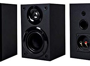 Monoprice 10565 Premium 5.1 Channel Home Theater System with Subwoofer Black