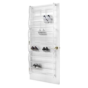 sunbeam sr00753 door' 36-pair shoe rack [misc.], white