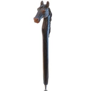 Planet Pens Horse Head Novelty Pen - Cool Fun & Unique Kids & Adults Office Supplies Ballpoint Pen Colorful Ranch Life Writing Pen Instrument For School & Office