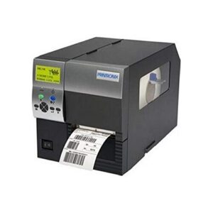 printronix t4m series monochrome desktop thermal label printer, 10 in/s print speed, 203 dpi print resolution, 4.1" print width, 110/220v ac