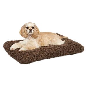 midwest homes for pets deluxe dog beds | super plush dog & cat beds ideal for dog crates | machine wash & dryer friendly, 1-year warranty