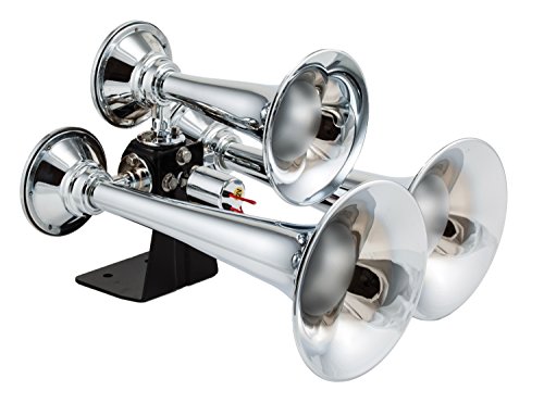 Kleinn Air Horns HK6 Complete Triple Train Horn System