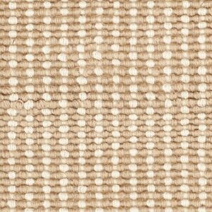 SAFAVIEH Natural Fiber Collection Runner Rug - 2' x 6', Ivory & Beige, Handmade Jute, Ideal for High Traffic Areas in Living Room, Bedroom (NF449A)