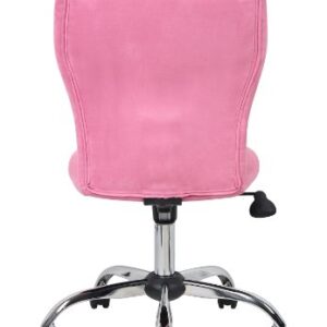 Boss Office Products Tiffany Modern Office Chair in Pink