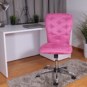 Boss Office Products Tiffany Modern Office Chair in Pink