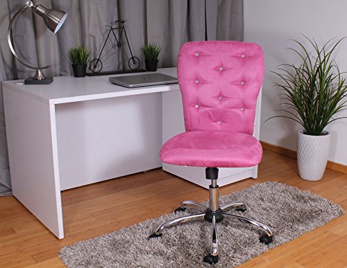 Boss Office Products Tiffany Modern Office Chair in Pink