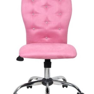 Boss Office Products Tiffany Modern Office Chair in Pink