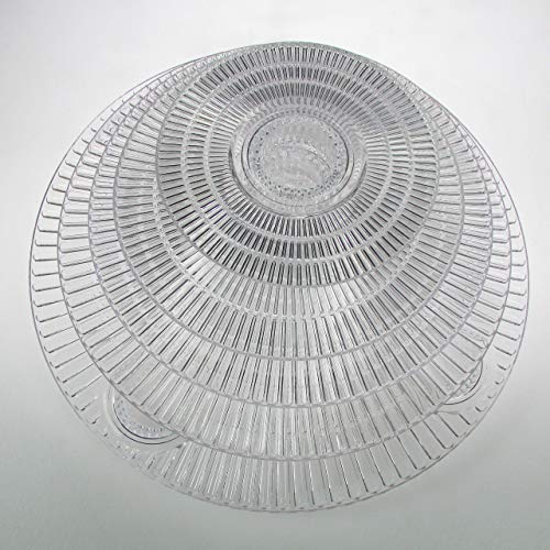 4 Tier Clear Spiral Cascade Wedding Cake Stand (Style 400-A)