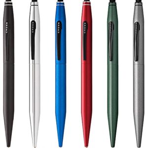 Cross Tech2 Refillable Ballpoint Pen, Medium Ballpen With Stylus, Includes Premium Gift Box - Satin Black