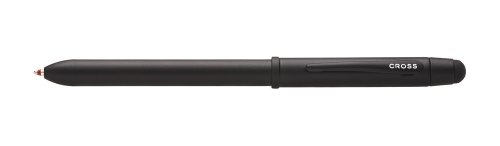 Cross Tech3+ Refillable Multi-Function Ballpoint Pen with Stylus, Medium Ballpen And Pencil, Includes Premium Gift Box - Satin Black