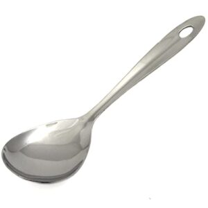 chef craft select serving spoon, 9.5 inch, stainless steel