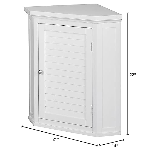 Teamson Home Glancy Detachable Bathroom Cabinet, White