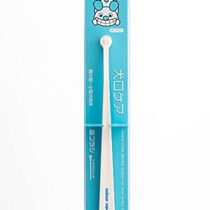 Toothbrush for toy breed dogs easy to use made in Japan Kenko care by Mind Up (Micro Head)