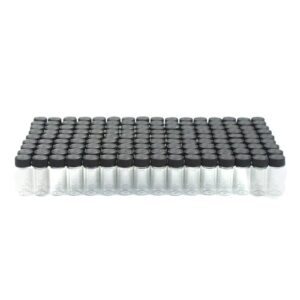 144pc asr 1 dram 4ml hobby & craft storage air tight glass collection vials