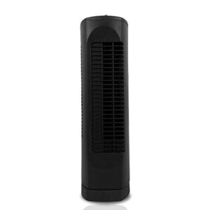 optimus f-7300 desktop ultra slim oscillating tower fan, 17-inch