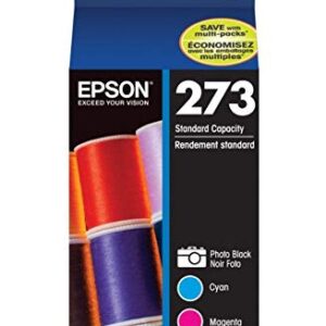 Epson® Claria, Premium 273 Color Ink Cartridges (T273520-S), Pack of 4