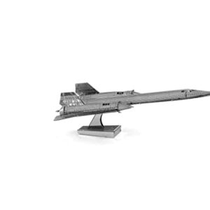 Fascinations Metal Earth SR-71 Blackbird Airplane 3D Metal Model Kit