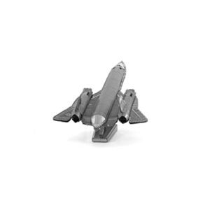 Fascinations Metal Earth SR-71 Blackbird Airplane 3D Metal Model Kit