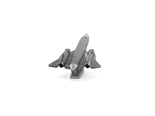 Fascinations Metal Earth SR-71 Blackbird Airplane 3D Metal Model Kit