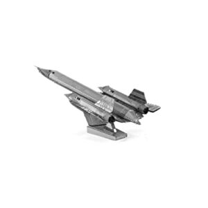 Fascinations Metal Earth SR-71 Blackbird Airplane 3D Metal Model Kit