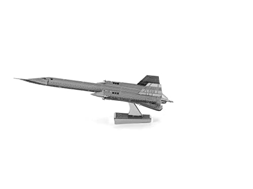 Fascinations Metal Earth SR-71 Blackbird Airplane 3D Metal Model Kit