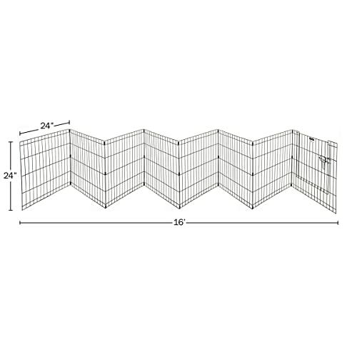 Pet Trex 24" Playpen for Dogs Eight 24" Wide x 24" High Panels