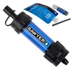 sawyer products sp128 mini water filtration system, single, blue