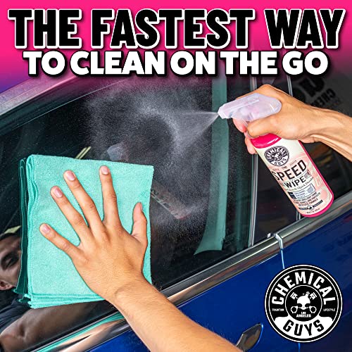 Chemical Guys WAC_202_16 Speed Wipe Quick Detailer, Safe for Cars, Trucks, SUVs, Motorcycles, RVs & More, 16 fl oz, Cherry Scent